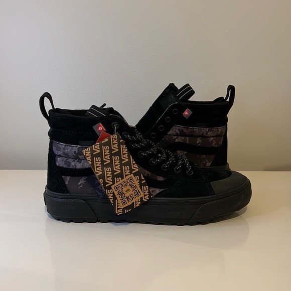 Vans | Shoes | Mens 9 Vans Sk8hi Mte2 Black Camo | Poshmark